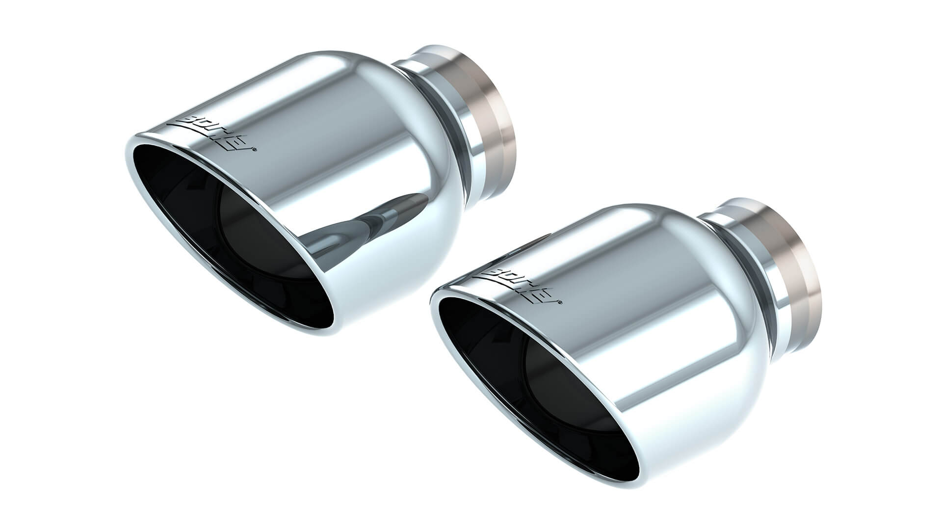 ᐉ BORLA 60729 Exhaust optional tips (pair) - 5" OUTLET BRIGHT CHROME ...