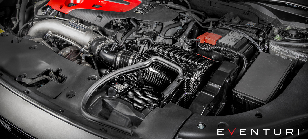 ᐉ EVENTURI EVE-FK8-CF-INT Intake system HONDA Civic Type R FK8 (carbon ...