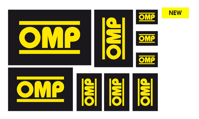 ᐉ OMP X00-889 (X/889) Set of stickers of different sizes | Atomic Shop
