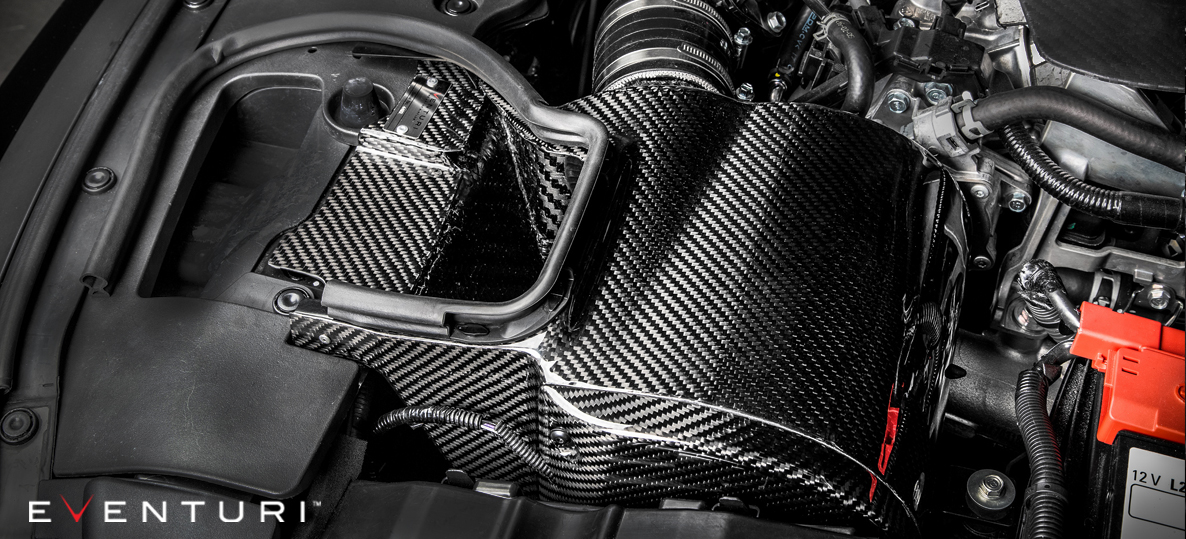 ᐉ EVENTURI EVE-FK8-CF-INT Intake system HONDA Civic Type R FK8 (carbon ...